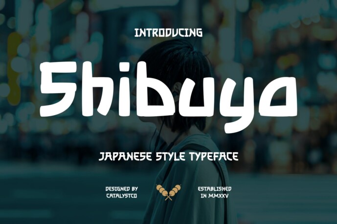 Shibuya Font - Free Font