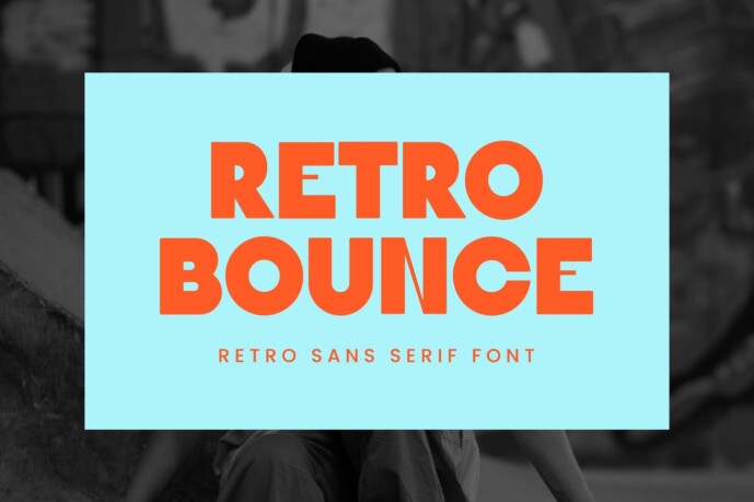 Retro Bounce Font - Free Font