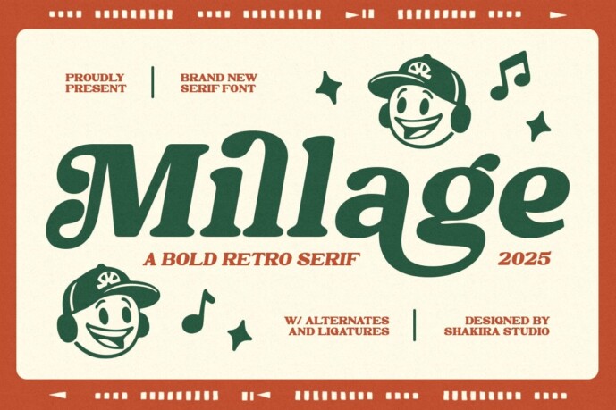 Millage Font - Free Font