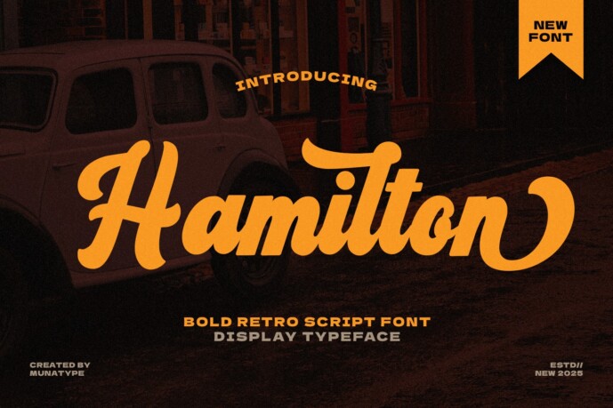 Hamilton Font - Free Font