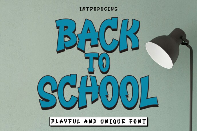 Back to School Font - Free Font