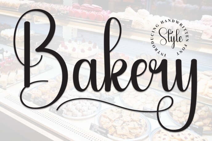 Bakery Font - Free Font
