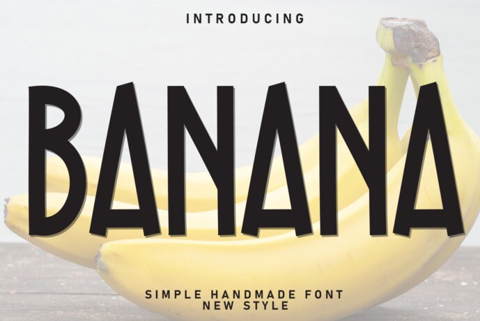 Banana Font - Free Font