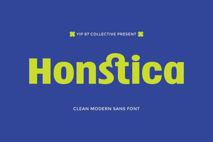 Honstica Font - Free Font