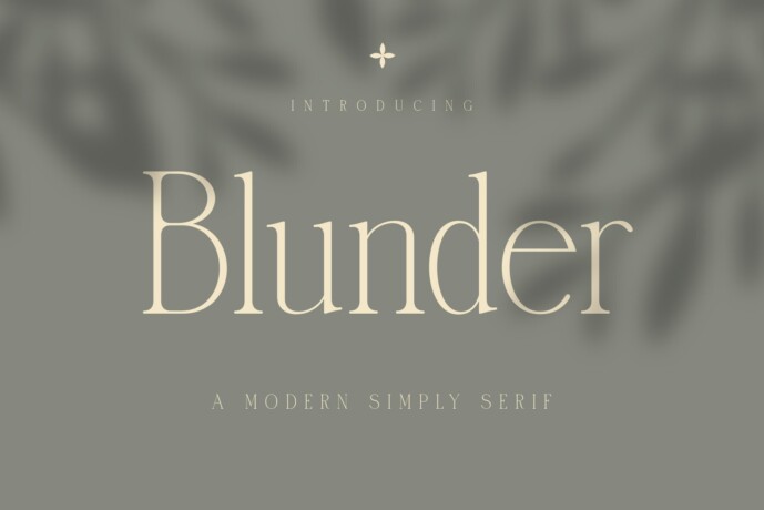 Blunder Font - Free Font