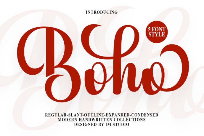 Boho Font - Free Font