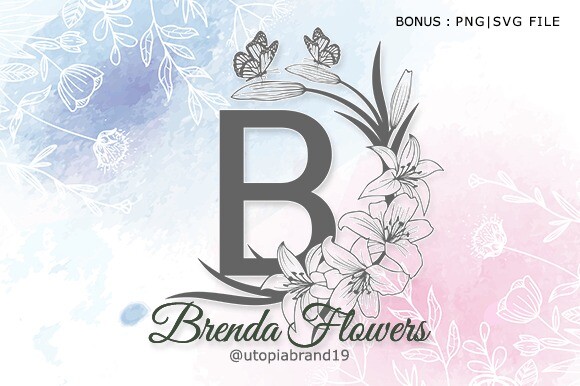 Brenda Flowers Font - Free Font