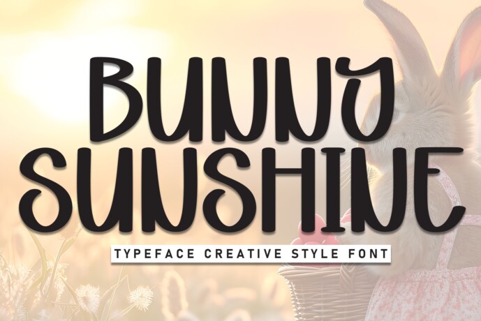 Hey Bunny Font - Free Font