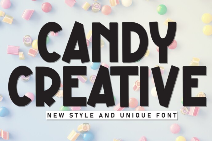 Candy Creative Font - Free Font