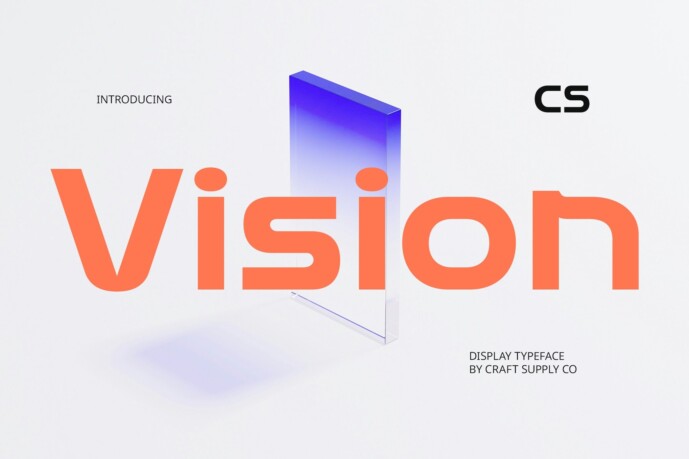 Vision Techno Font - Free Font