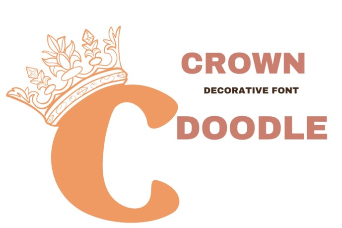 Crown Doodle Font - Free Font