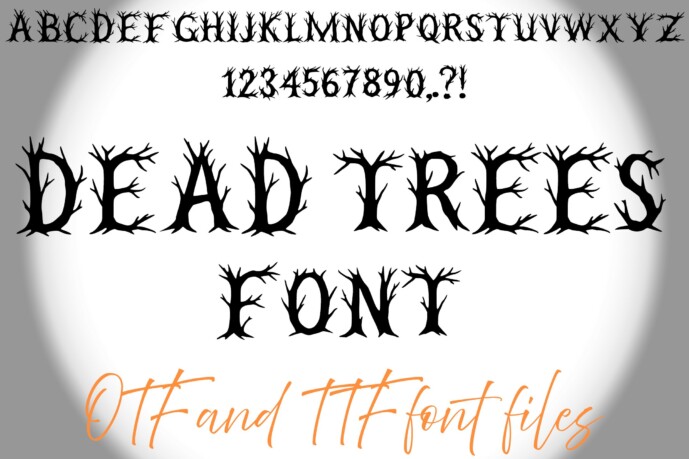 Dead Trees Font - Free Font