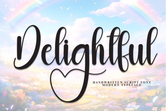Delightful Font - Free Font