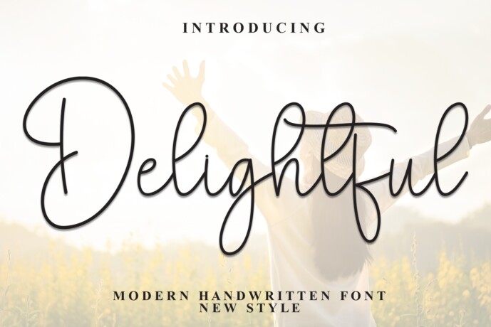Delightful Font - Free Font