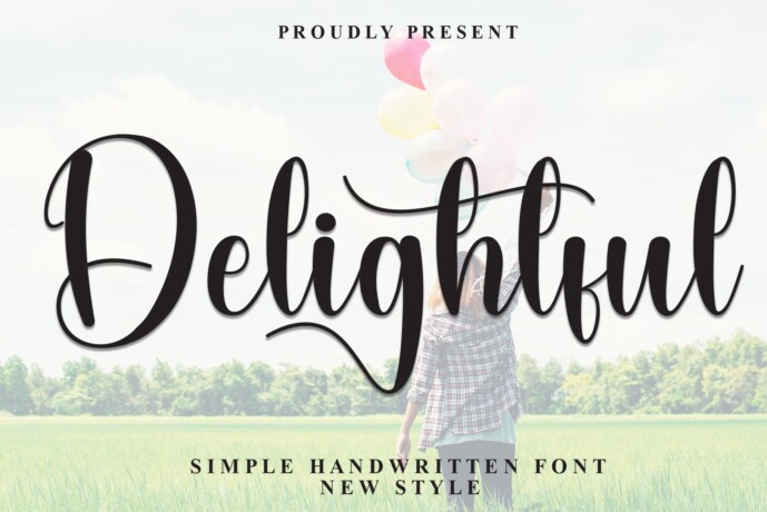 Delightful Font - Free Font