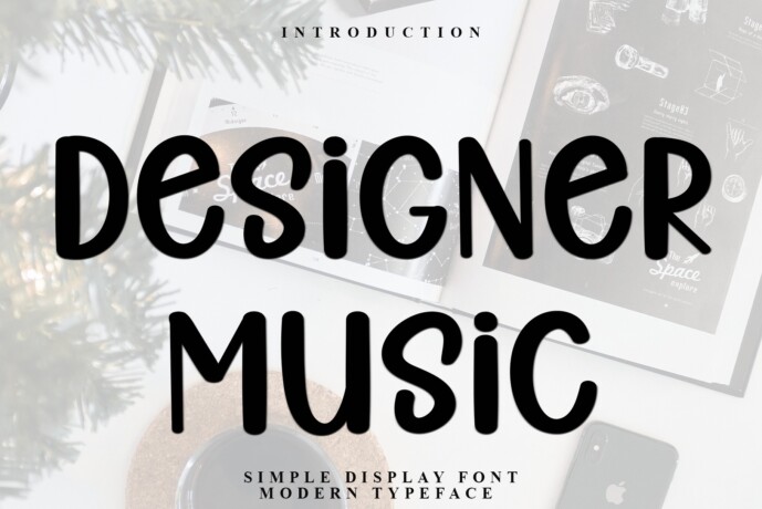 Designer Music Font - Free Font