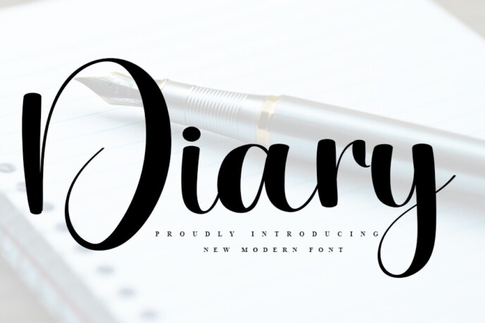 Diary Font - Free Font