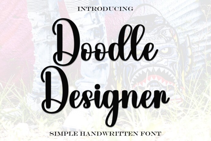 Doodle Designer Font - Free Font