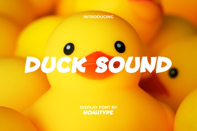 Duck Sound Font - Free Font