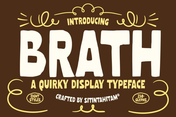 Brath Font - Free Font