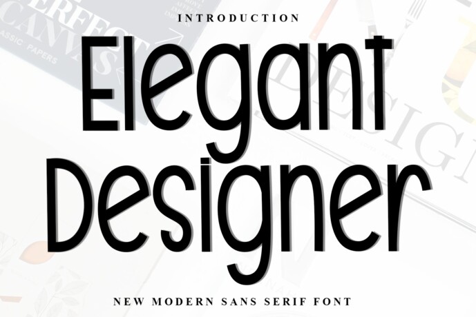 Elegant Designer Font - Free Font