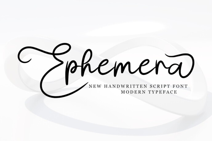 Ephemera Font - Free Font