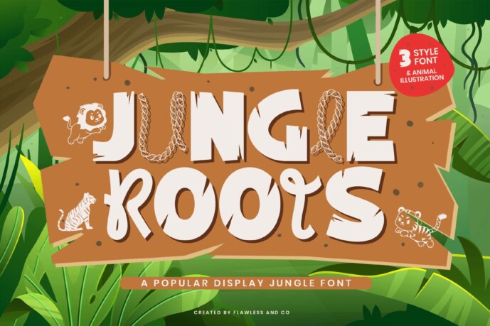 Jungle Roots Font - Free Font