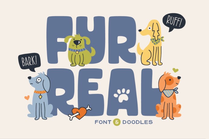 Fur Real Font - Free Font