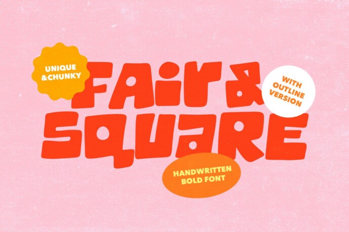 Fair Square Font - Free Font