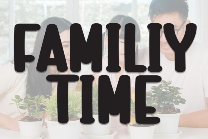 Familiy Time Font - Free Font