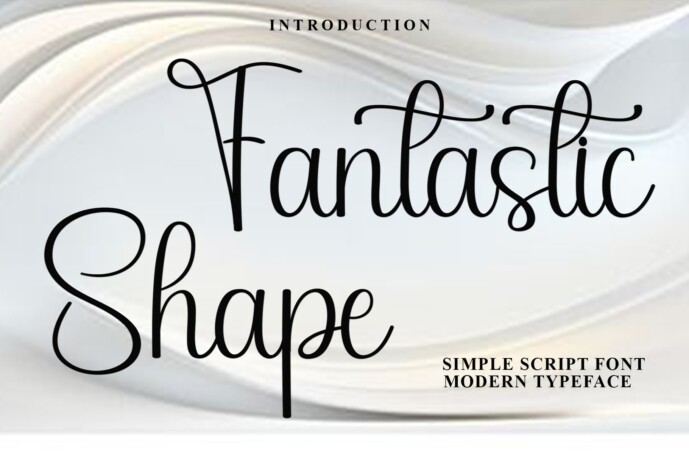 Fantastic Shape Font - Free Font