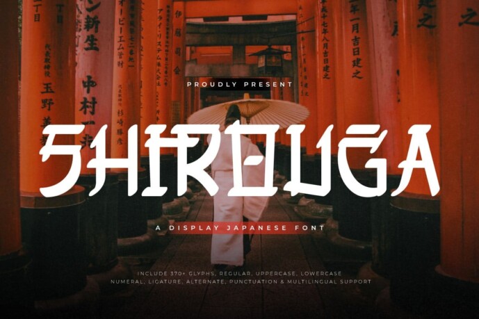 Shirouga Font - Free Font
