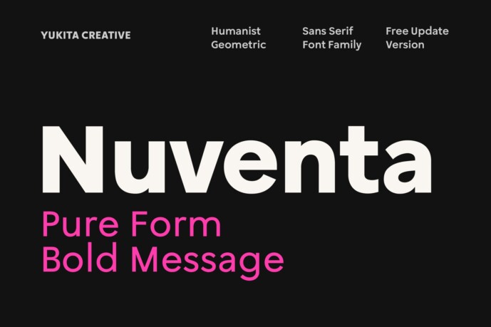 Nuventa Font - Free Font