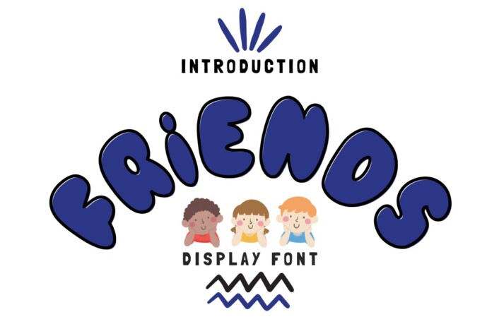 Friends Font - Free Font