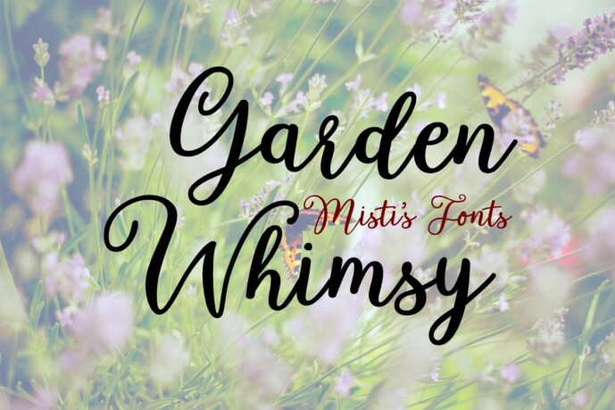 Garden Whimsy Font - Free Font