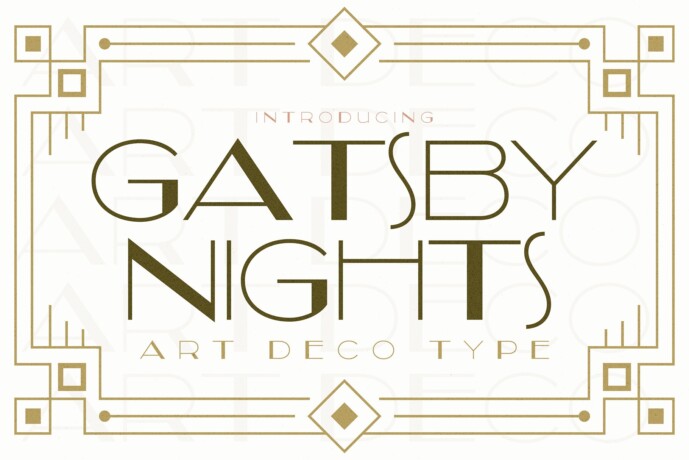 Gatsby Nights Font - Free Font