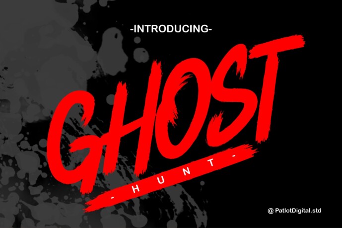 Ghost Hunt Font - Free Font