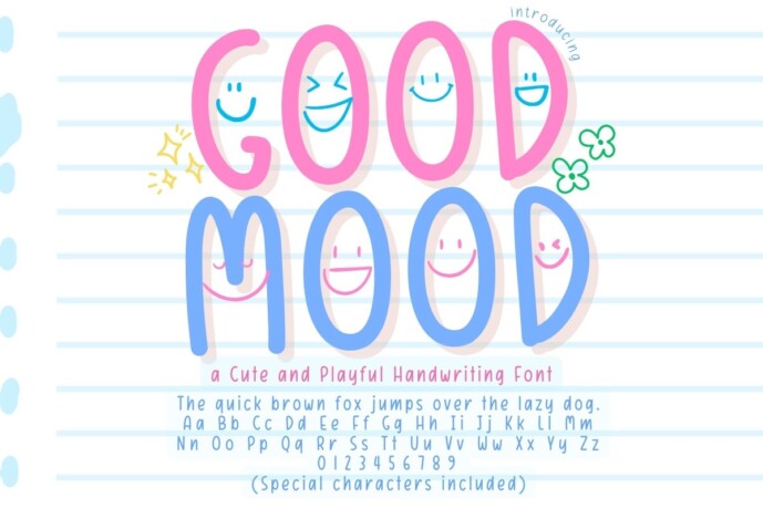 Good Mood Font - Free Font