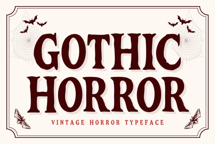 Gothic Horror Font - Free Font