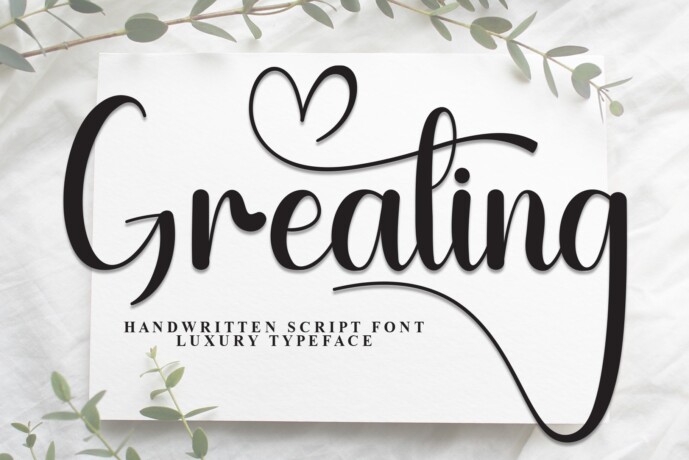 Greating Font - Free Font