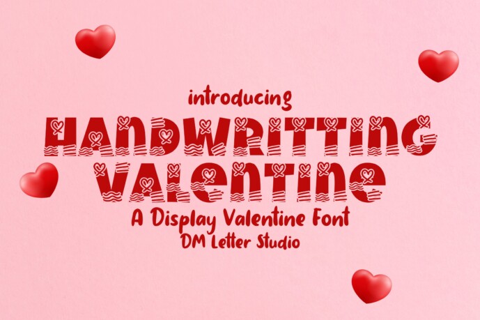 Handwriting Valentine Font - Free Font