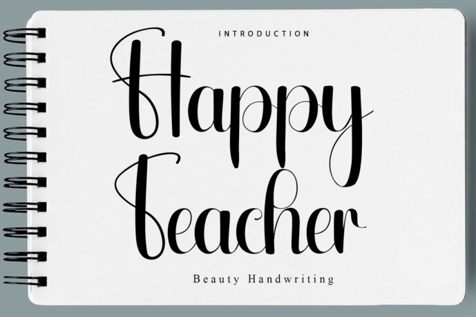Happy Teacher Font - Free Font