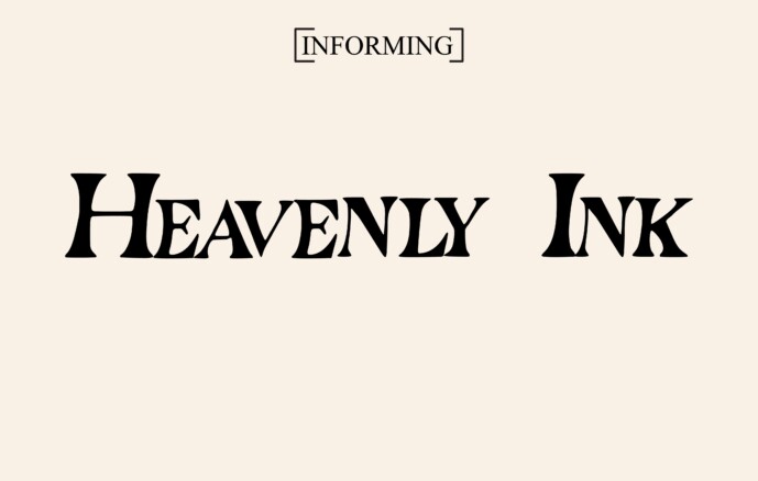 Heavenly Ink Font - Free Font