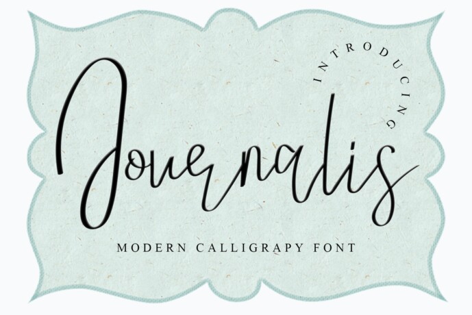 Journalis Font - Free Font