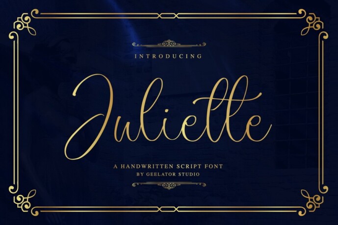 Juliette Font - Free Font