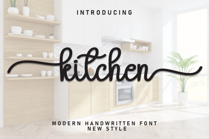 Kitchen Font - Free Font