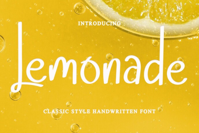 Lemonade Font - Free Font