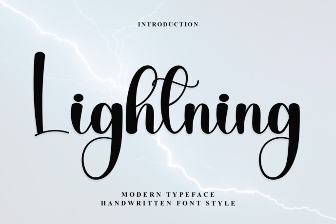 Lightning Font - Free Font