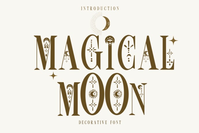 Magical Moon Font - Free Font