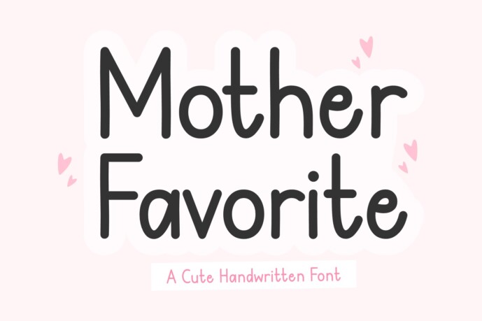 Mother Favorite Font - Free Font
